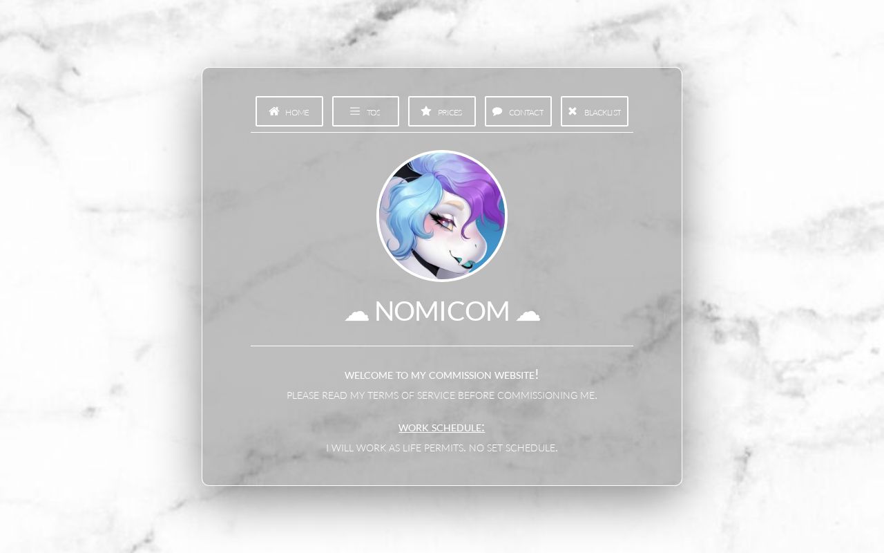 Nomicom's Commission Info